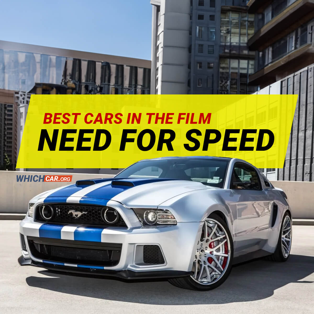 12 Best Cars From The Need For Speed Movie // WhichCar.org